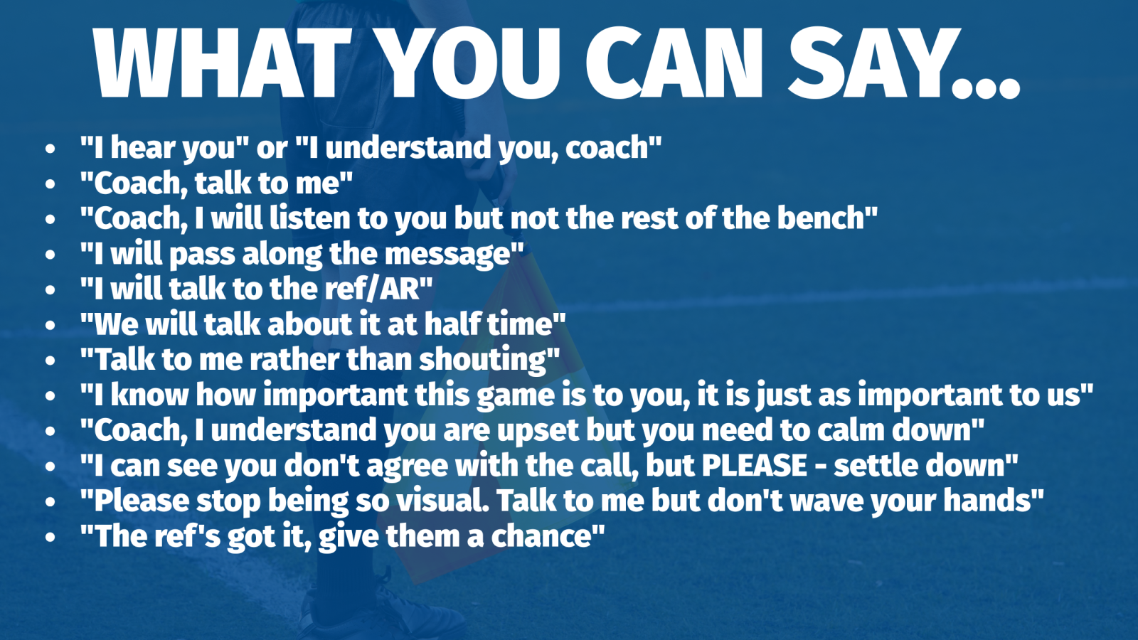 The Fourth Official & Handling Substitutions